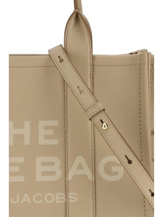 Marc Jacobs Womens Medium Tote Handbag Camel Calf Leather Handbags Hand Bags