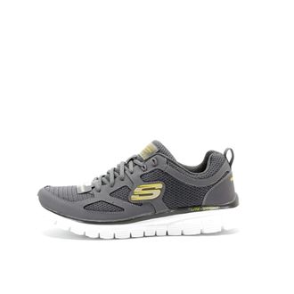 Skechers Burns- Agoura Herren Turnschuhe, Grey, 47.5 EU