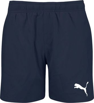 Puma Jungen Medium Length Shorts Swim Trunks, Navy, 164