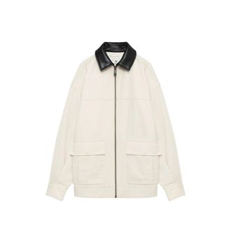 Anine Bing Holden Contrast-collar Jacket