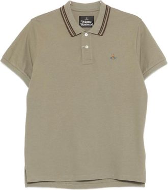 Vivienne Westwood Homme, Tops, Vert, Taille: 2XL Polo Classique
