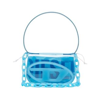 Diesel Femme, Sacs, Bleu, Taille: ONE Size Sac 1DR bandoulière transparent