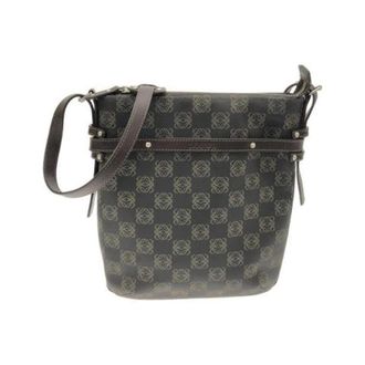 Loewe Sac bandouli&egrave;re Pre-owned en PVC - Femme - Pre-owned - Brun - Taille: ONE Size