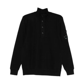 C.P. Company C.p. Company, Homme, Pulls, Noir, Taille: S Pull &agrave; col roul&eacute;