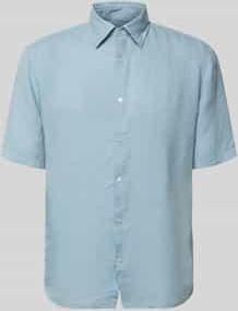 Boss Orange by Hugo Boss Regular Fit Freizeithemd aus reinem Leinen Modell RASH