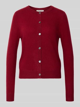 Christian Berg Strickjacke aus reinem Kaschmir mit durchg&auml;ngiger Knopfleiste