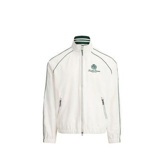 Polo Ralph Lauren Veste &agrave; col montant en coton m&eacute;lang&eacute;