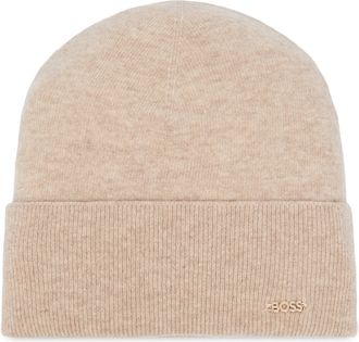 HUGO BOSS M&uuml;tze BOSS Laris 50569784 Creme