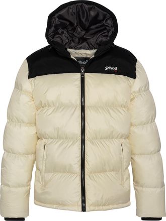 Schott NYC Herren Utah2 Jacke, Off-White, XS