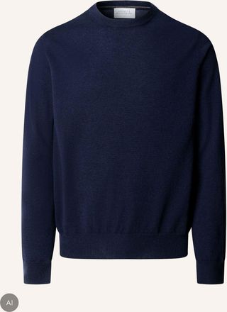 Hackett Pullover Sr Cashmere Crew blau