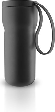 Eva Solo Thermo-Teebecher mit Teefilter, schwarz pulverbeschichtet H 18cm &Oslash; 7,3cm