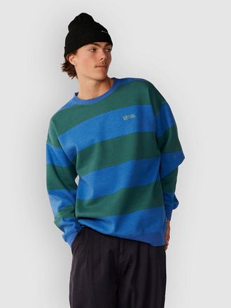 Rip Curl Disorder Stripe Crew Sweater riverside
