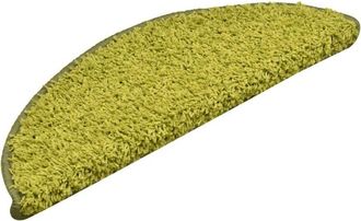 vidaXL Stufenmatten 30 Stk. 56x17x3 cm Gr&uuml;n Halbrund vidaXL