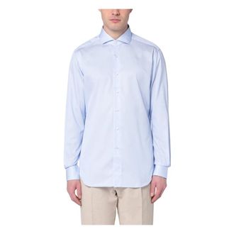 Xacus Langarm Reisehemd - - Shirts - Herren - Blau - 5XL