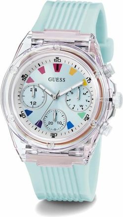 Guess Femme, Accessoires, Bleu, Taille: ONE Size Athena Chronograph