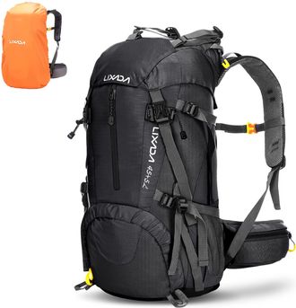 Lixada Trekkingrucksack Wanderrucksack Reiserucksack Rucksack 50L/60L Wasserabweisend mit Regen Abdeckung