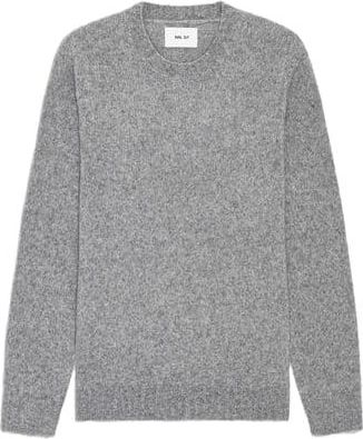 Nn.07 Pull droit Lee en laine m&eacute;lang&eacute;e
