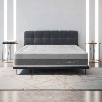 Cosmos Matratze 160x200 cm Soare Kaltschaummatratze Härtegrad H4 - Öko-Tex Zertifiziert - Memory Foam + Blue Latex 7 Zonen Matratze Höhe 30 cm - Made in EU