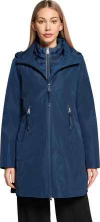 Betty Barclay Damen 4 in 1 Jacke, Wasserabweisend, Blau, 46