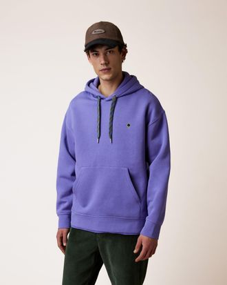 Faguo Sweat &agrave; capuche violet fonc&eacute;