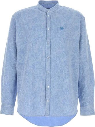 Etro Homme, Chemises, Bleu, Taille: L Striped Shirt