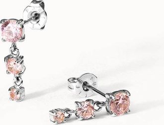 Purelei Pink Glamour Ohrringe mit Zirkonia Steinen