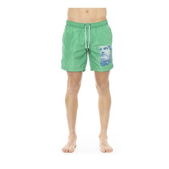 Dirk Bikkembergs Homme, Maillots de bain, Vert, Taille: XL Green Polyester Swimwear
