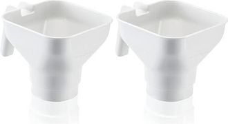 Leifheit Einf&uuml;lltrichter ComfortLine-Serie, Einmachtrichter aus hochwertigem Kunststoff, Marmeladentrichter &Oslash; 82mm, sp&uuml;lmaschinengeeignet, Einmachhilfe mit Hen