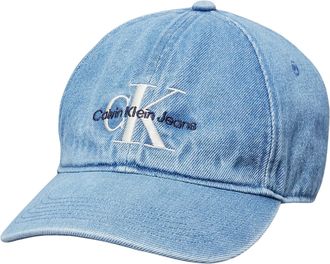 Calvin Klein Herren Monologo Stickerei Denim Cap LV04G5007GVHJ001 Vintage Denim OS