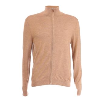 GANT Strickjacke f&uuml;r Herren, Merinowolle (Sand)