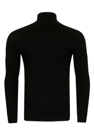 Rusty Neal Pullover mit stilvollem Rollkragen