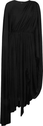 Balenciaga Knielanges Kleid - Schwarz