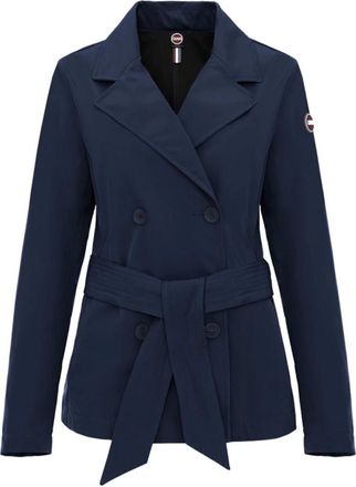 Colmar Femme, Vestes, Bleu, Taille: 40 FR Trench-coat court imperm&eacute;able