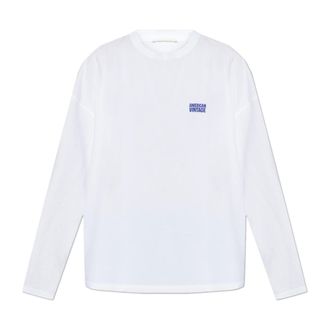 American Vintage Homme, Tops, Blanc, Taille: XL Gixy T-shirt &agrave; Manches Longues