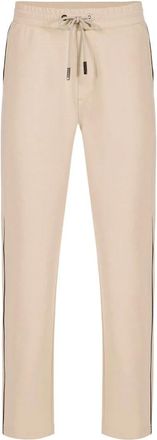 Iceberg Homme, Pantalons, Beige, Taille: S Pantalon de surv&ecirc;tement molletonn&eacute; scuba &agrave; jambe droite