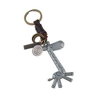 Generic Porte-cl&eacute;s mignon pour homme et femme - Motif girafe - Cadeau danniversaire - Design tendance