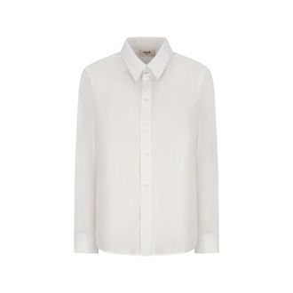 Celine Relaxed Shirt - - Blouses & Shirts - Damen - Wei&szlig; - M