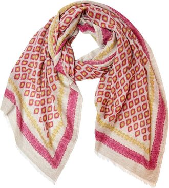 Mala Alisha Tücher & Schals - Schal Polar aus Wolle & Kaschmir - Gr. unisize - in Rosa - für Damen