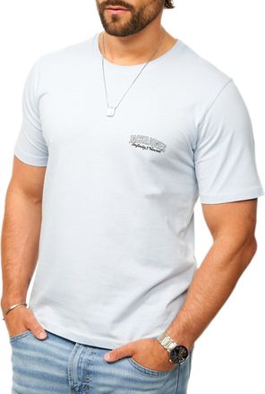 Jack & Jones Infinity Herren T-Shirt Eternity Tee O-Neck Shirt Kurzarmshirt Skyway XXL