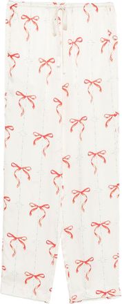 Forte_Forte Pantalon imprim&eacute; &agrave; cordon de serrage