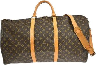 Louis Vuitton unisex, Pre-owned, Brun, Taille: ONE Size Sac Week-end Vintage Pre-owned