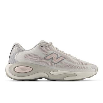 New Balance Damen AC Runner in Grau/Rosa, Textil, Gr&ouml;&szlig;e 40.5