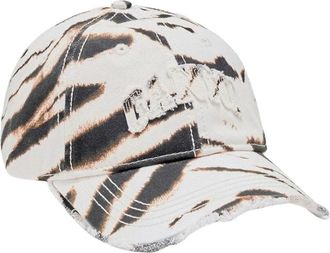 Ganni Gewaschene Baumwollkappe - - Accessories - Damen - Wei&szlig; - ONE SIZE