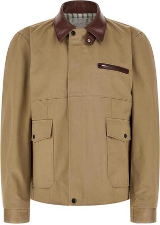 sacai Blouson Rembourr&eacute; - Beige