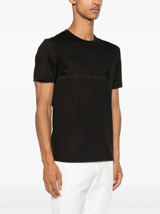 Stefano Ricci Womens Logo-Embroidered T-Shirt Aw24 M