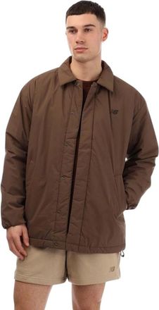 New Balance Trainerjacke f&uuml;r Herren, recyceltes Material, leger (Braun)