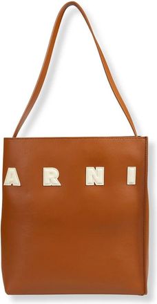 Marni Femme, Sacs, Brun, Taille: ONE Size Museo Hobo Piccola