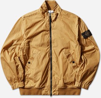 Stone Island Men s Crinkle Reps NY Jacket Mustard