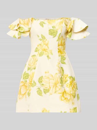 Forever New Minikleid aus Leinen-Mix mit Viskose-Anteil Modell Kenzie