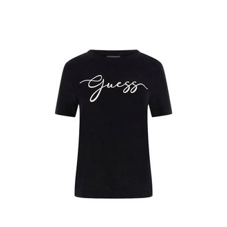 Guess T-shirt broderie logo en coton